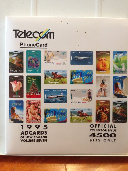 Telecom Phone card set 1995 Adcards Volume seven : BidBud