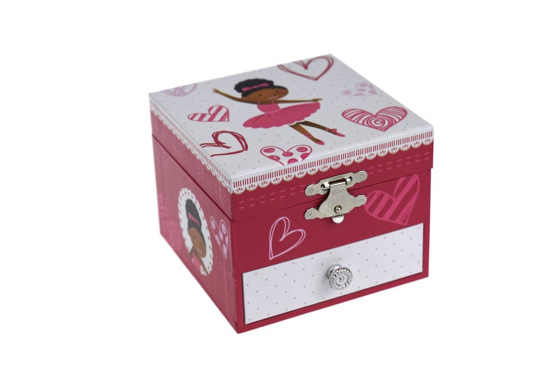 Kaper Kidz - Misty Ballerina Square Music Box : BidBud