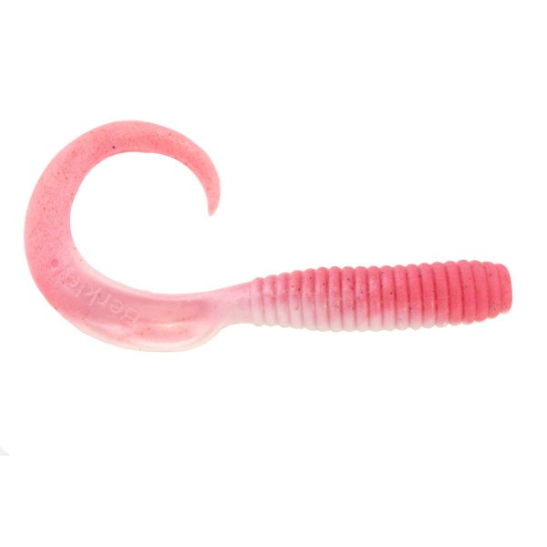 BERKLEY GULP SOFTBAIT 6" GRUB PINK SHINE : BidBud
