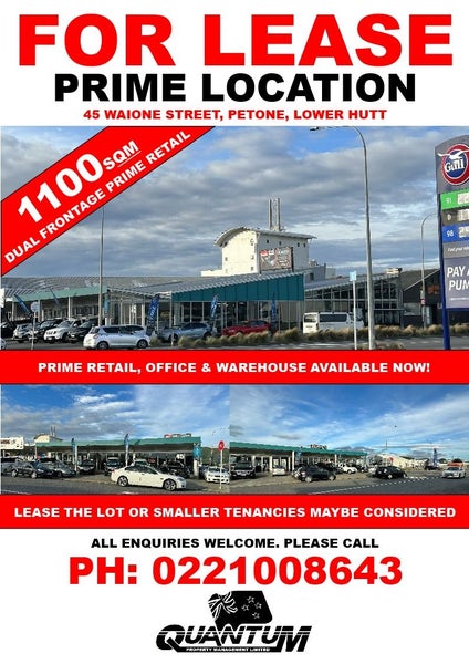 45 Waione Street, Petone, Lower Hutt, Wellington For Lease