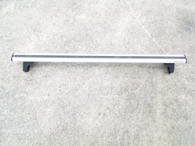 RHINO RACK SILVER VORTEX BAR WITH GUTTER MOUNT LEGS : BidBud