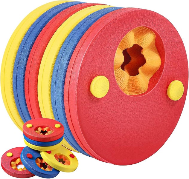 Swim Float Disc 6 Pcs Kids Arm Bands Lightweight Eva Foam Float Discs ...