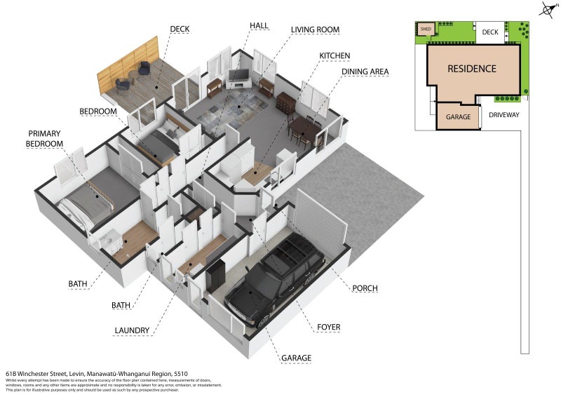 61B Winchester Street, Levin, Horowhenua, Manawatu / Whanganui