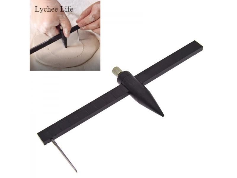 Lychee Life Plastic Compass Circle Cutter Tools Caliper For Clay ...