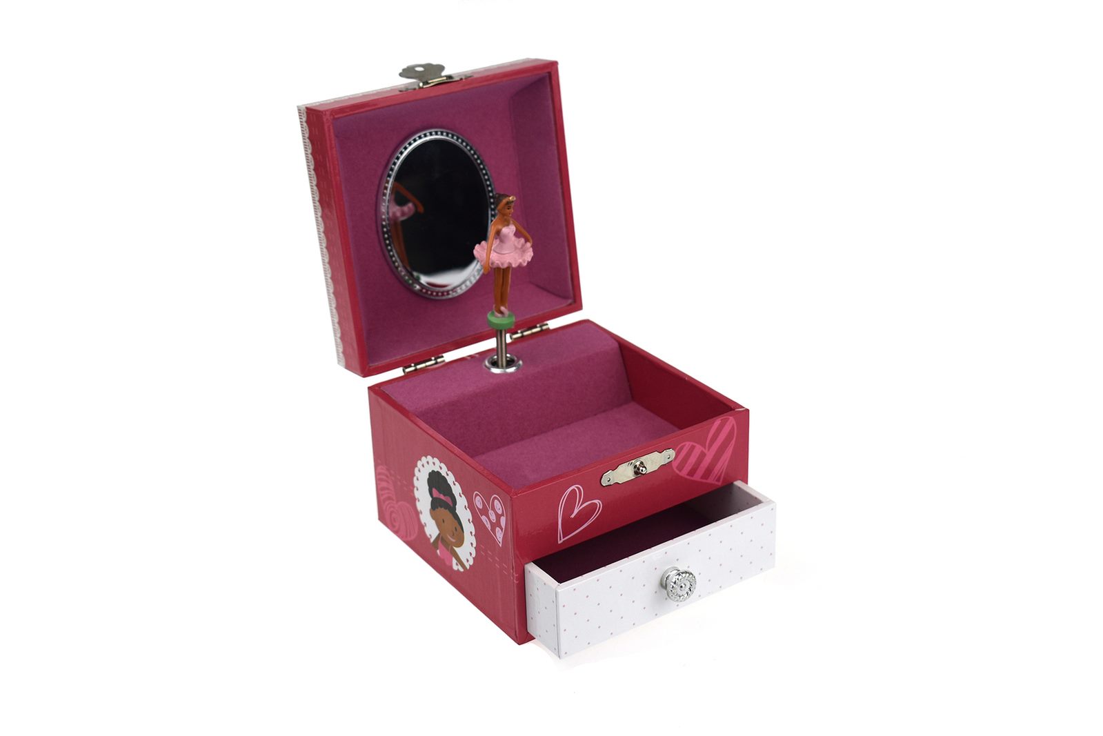 Kaper Kidz - Misty Ballerina Square Music Box : BidBud