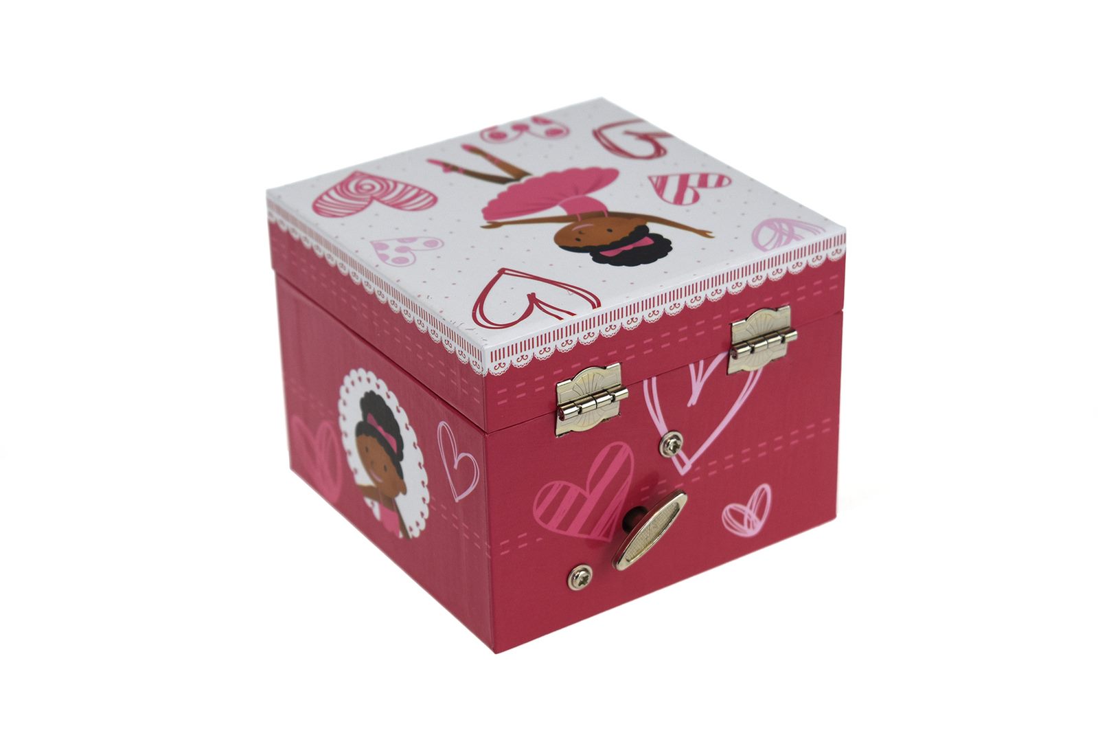 Kaper Kidz - Misty Ballerina Square Music Box : BidBud