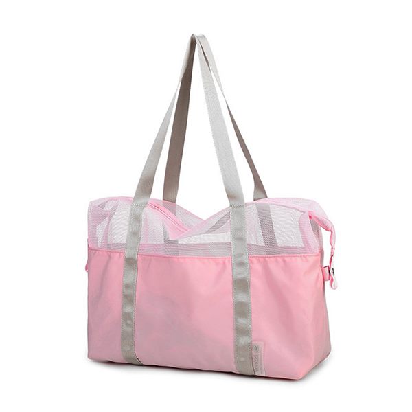 HN - B13 Waterproof Travel Mesh Storage Bag Fashion Colorful Beach ...