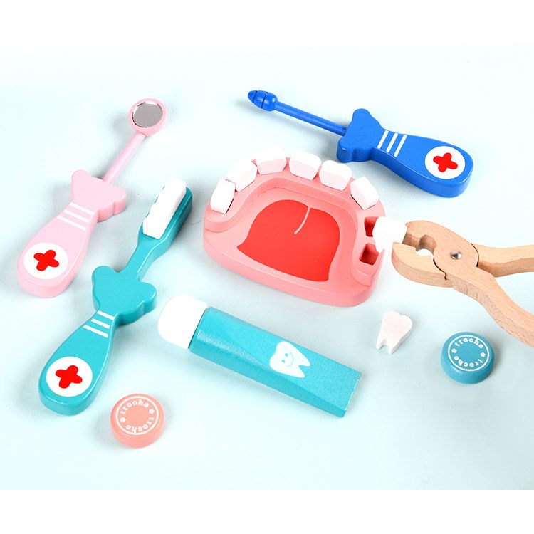 Wooden Dentist Tool Toys : BidBud