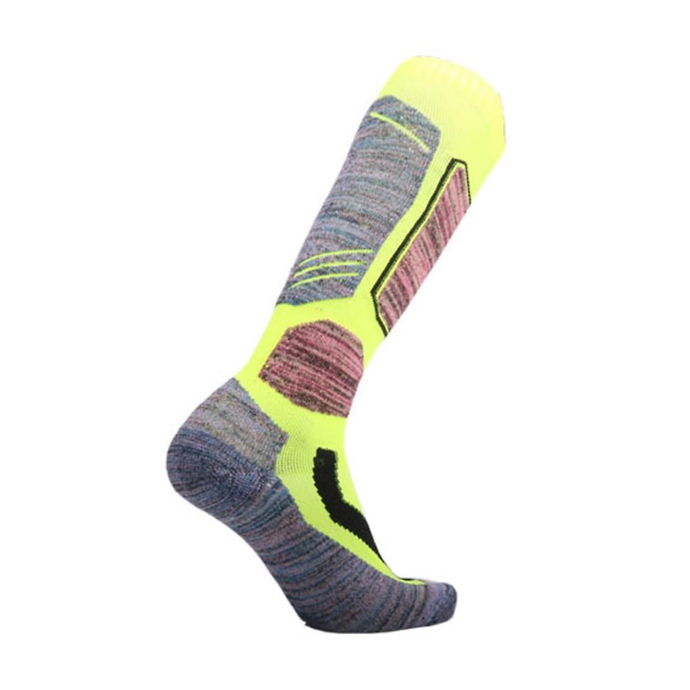 Unisex Ski Socks Knee High Outdoor Warm Winter Wool Stocking : BidBud