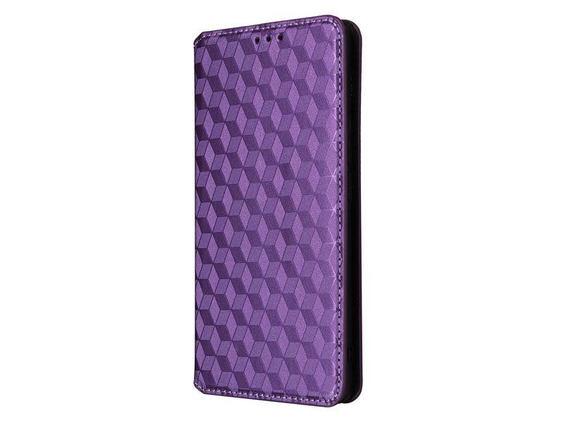 Slim PU Leather Stand Wallet Case Cover for OPPO A60 5G Purple : BidBud