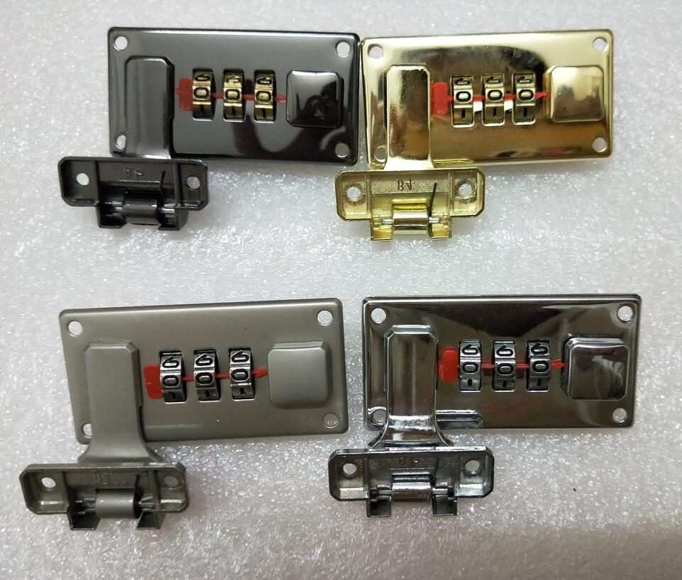 luggage combination lock A4 leather case combination lock zinc alloy w ...