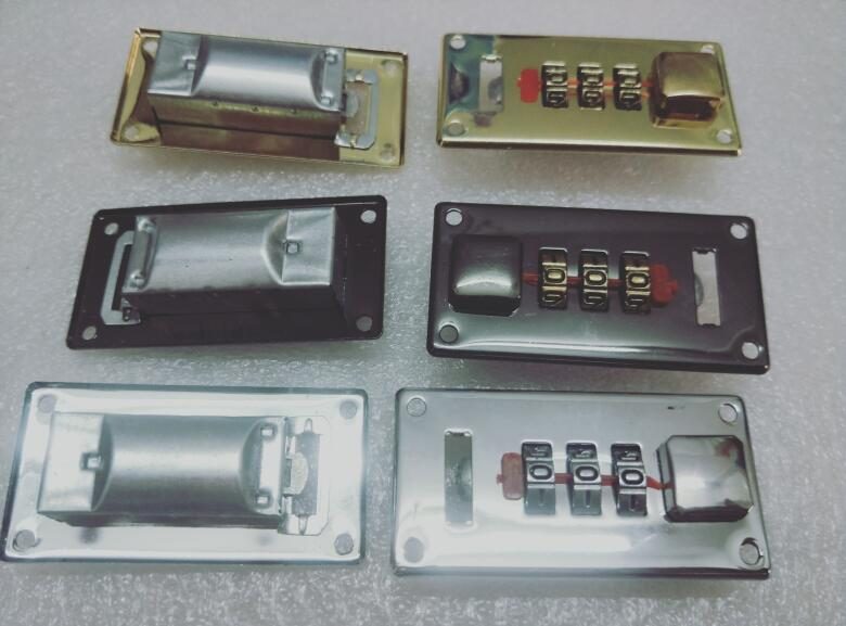 luggage combination lock A4 leather case combination lock zinc alloy w ...
