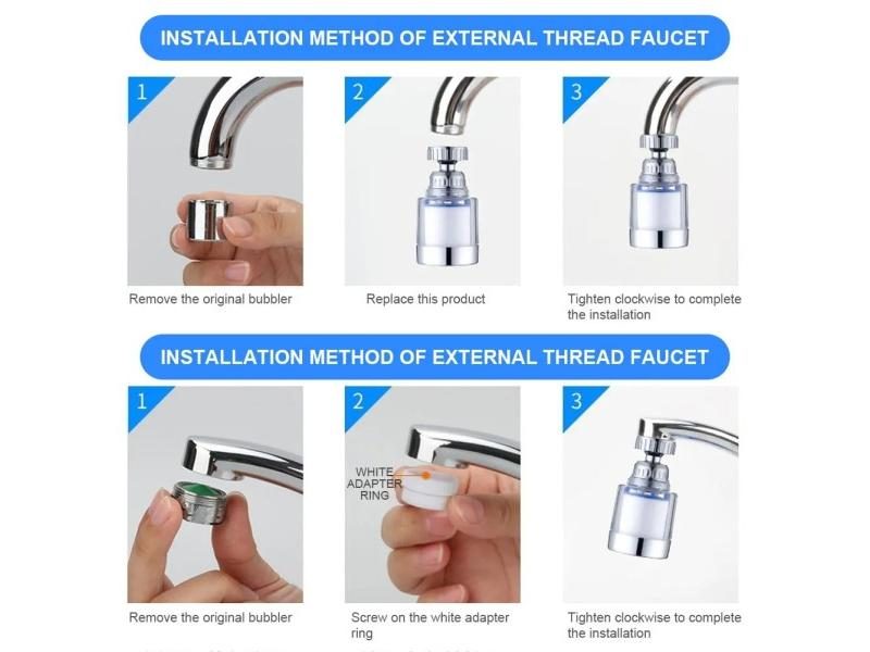 Faucet Filter Element PP Cotton For Removing Chlorine Heavy Metals : BidBud