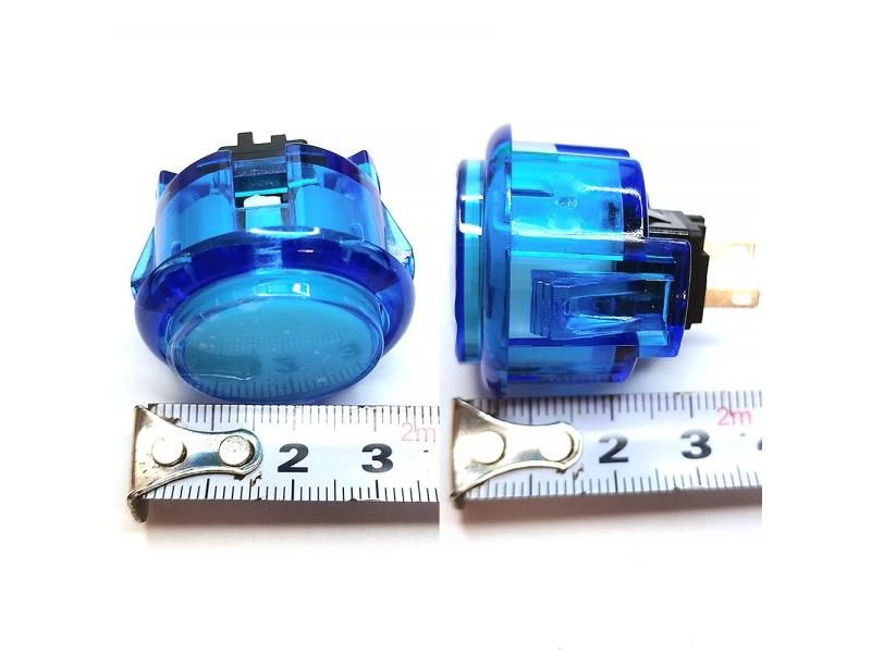 Clear Push Button 24mm 30mm Durable Multicade Game Console Controller ...