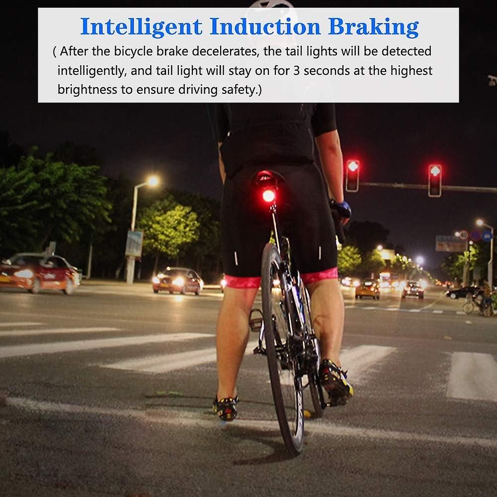 Rear Lights For Bicyclessmart Alarm Bicycle Rear Lightrechargeable ...