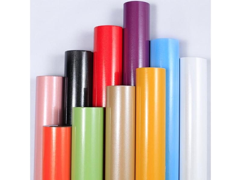 80cm Solid Color Decorative Film PVC Self Adhesive Wall Paper Furniture ...