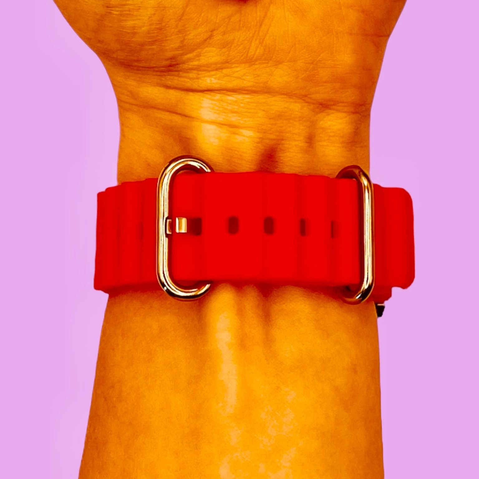 Wahoo ELEMNT RIVAL compatible Silicone Ocean Bands Watch Straps : BidBud