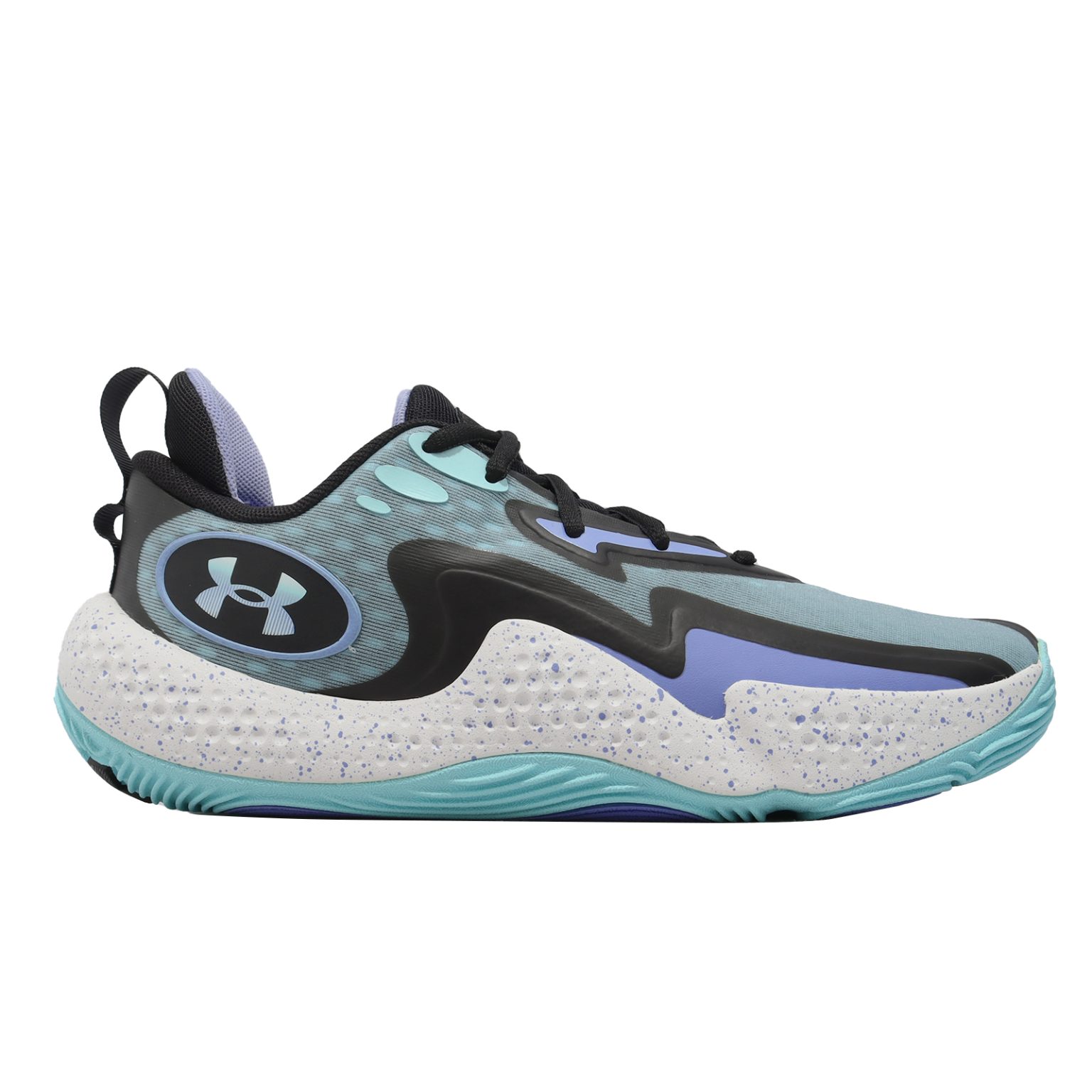 Under Armour Spawn SOS Green Black Men Basketball Shoes Sneakers ...