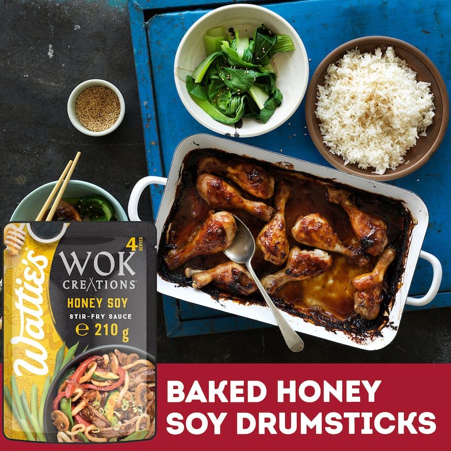 Watties Wok Creations Stir-fry Sauce Honey Soy : BidBud