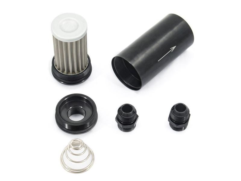 Auto Aluminum 51MM Fuel Filter E85 Stainless Steel Filter With 100 ...