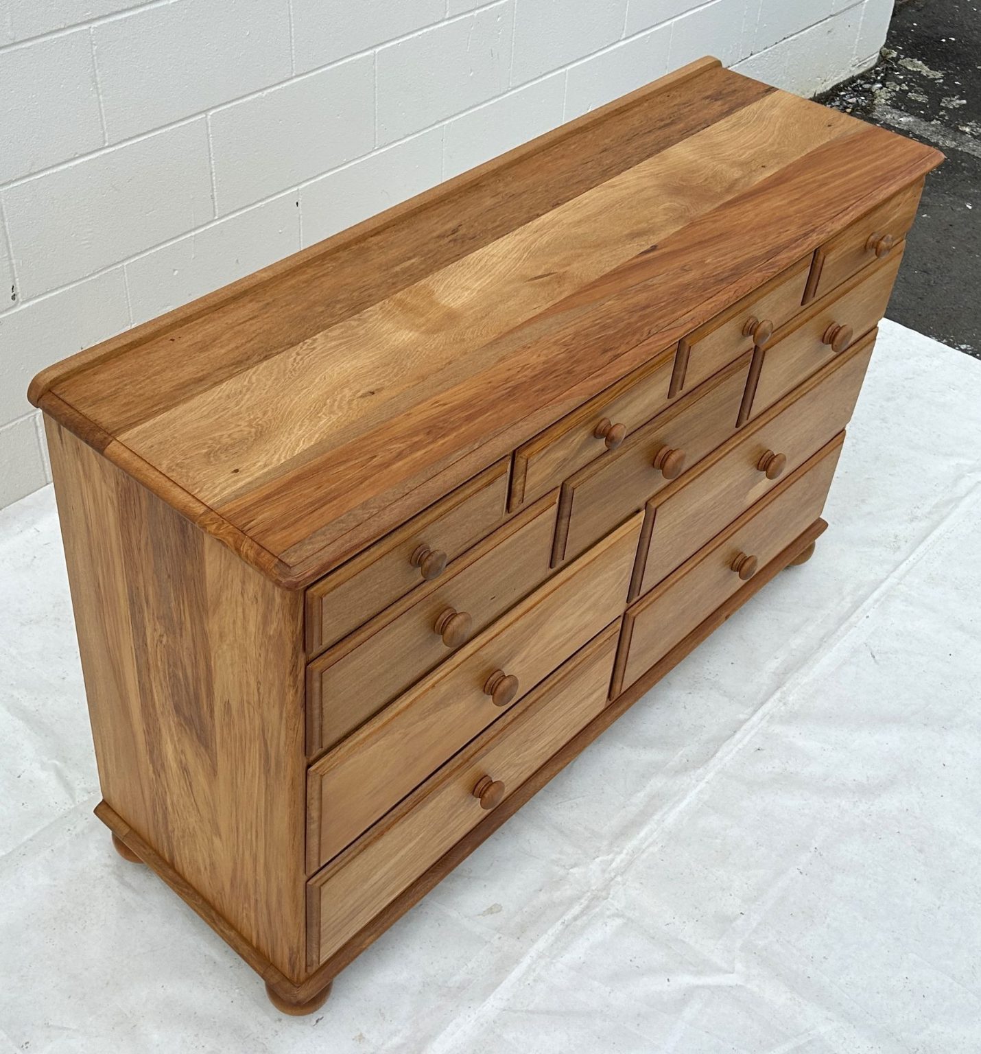 Stunning Millbrook HEART Rimu Lowboy, RESTORED, @FREE DELIVERY@ : BidBud