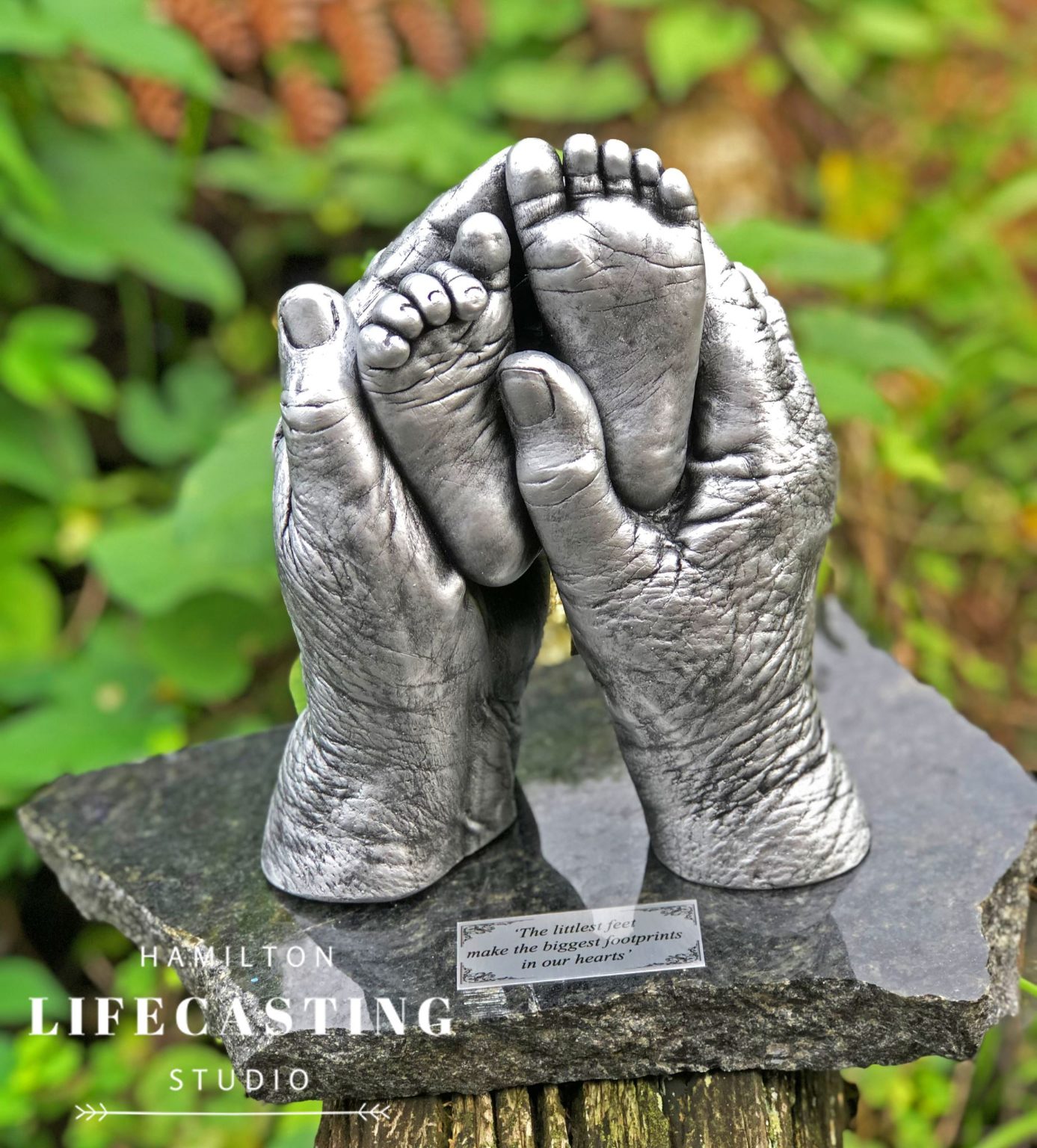 Mum & Baby Hand Casting Kit - Deluxe Kit : BidBud