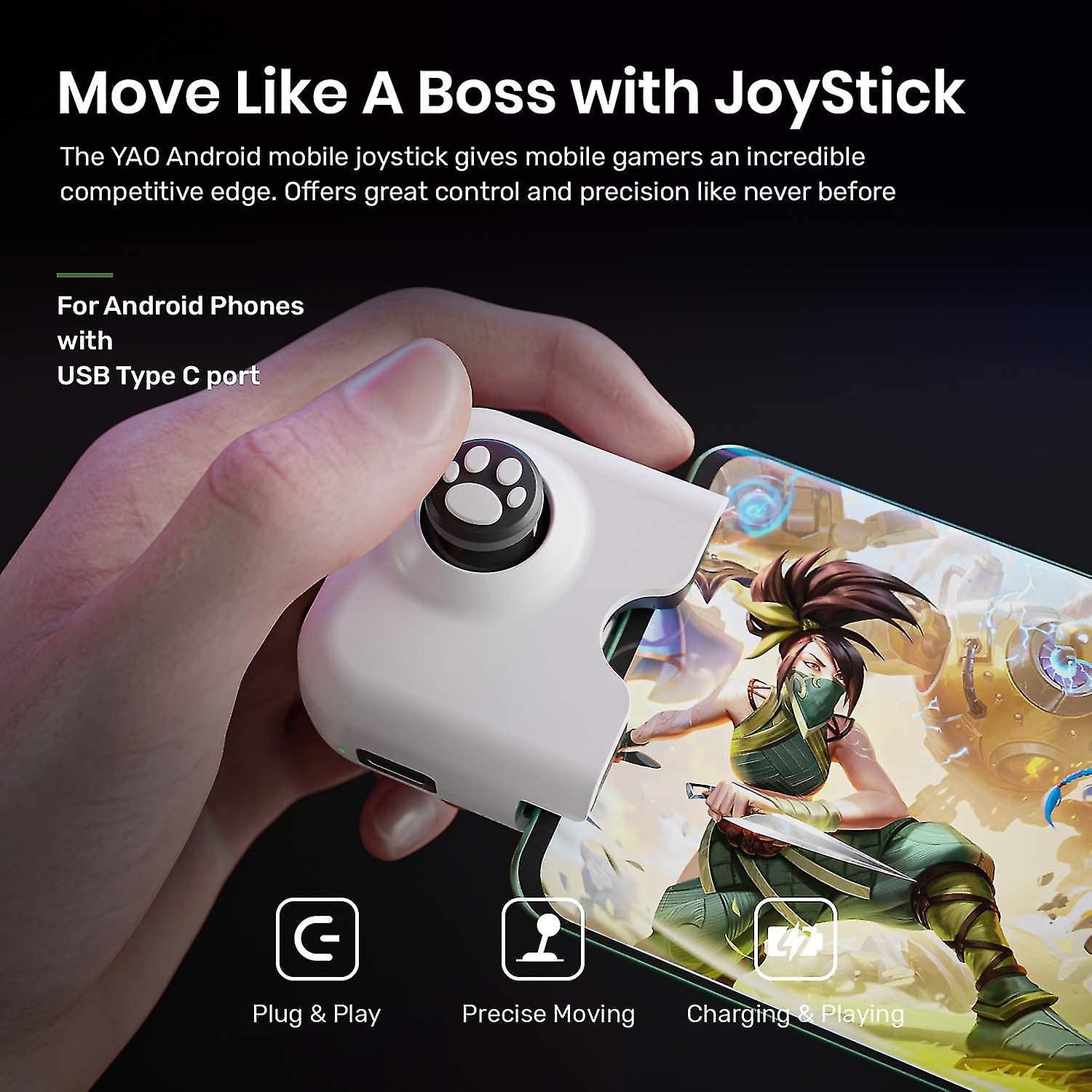 Mobile Game Controller Joystick For Android Phone (android Version 10 ...