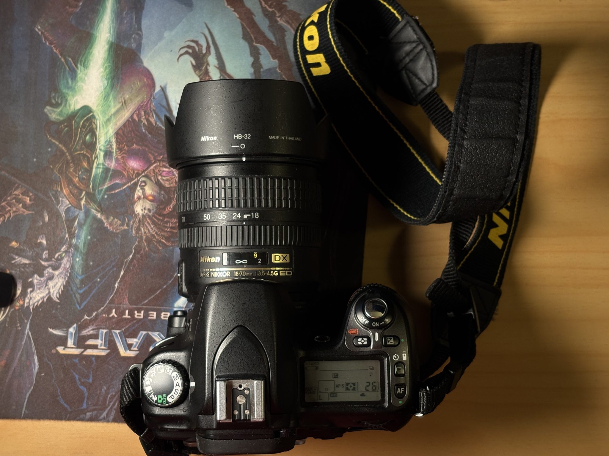 Nikon D80 with 18-70mm kit lens : BidBud