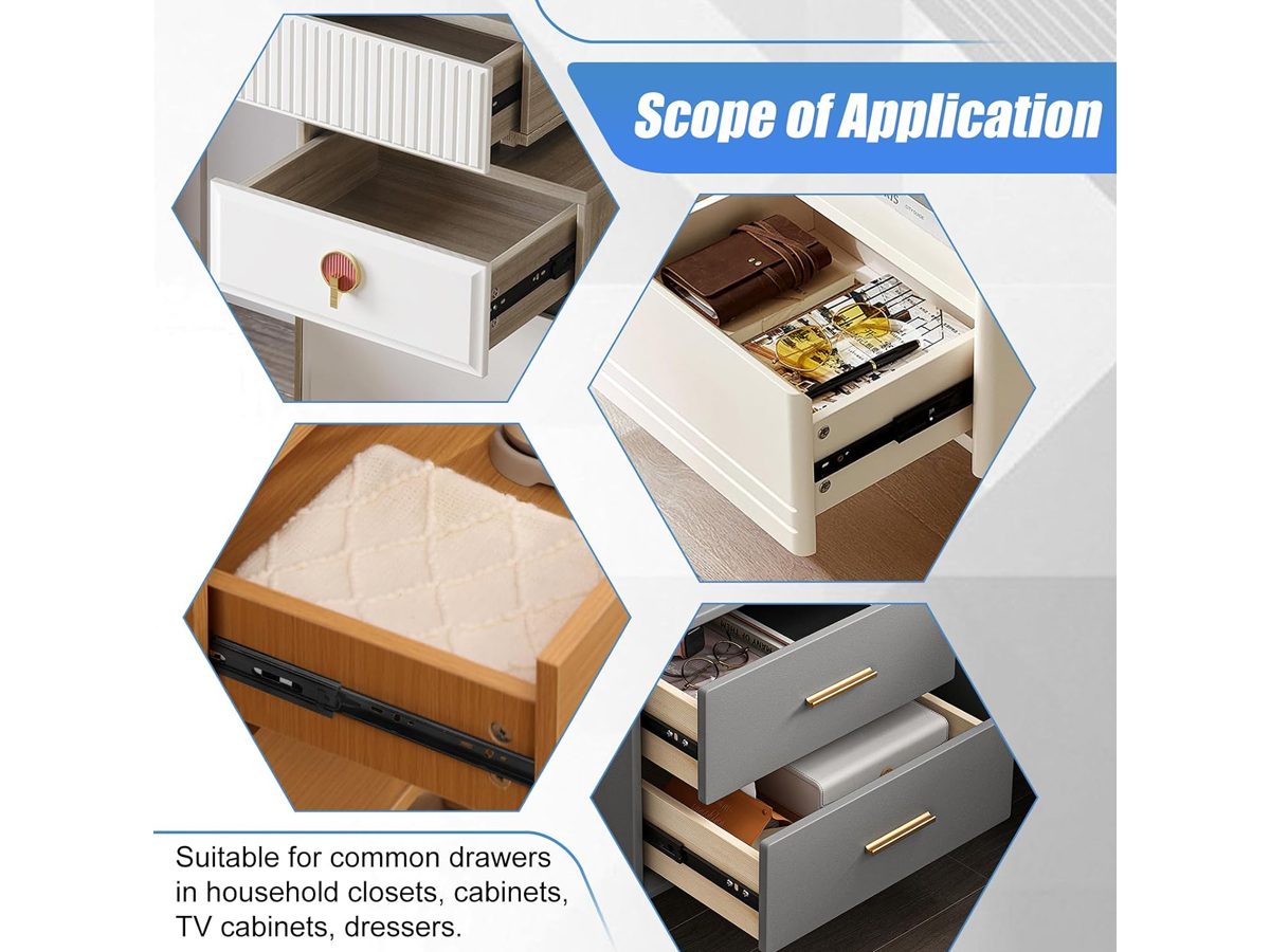 Full Extension Drawer Slides : BidBud