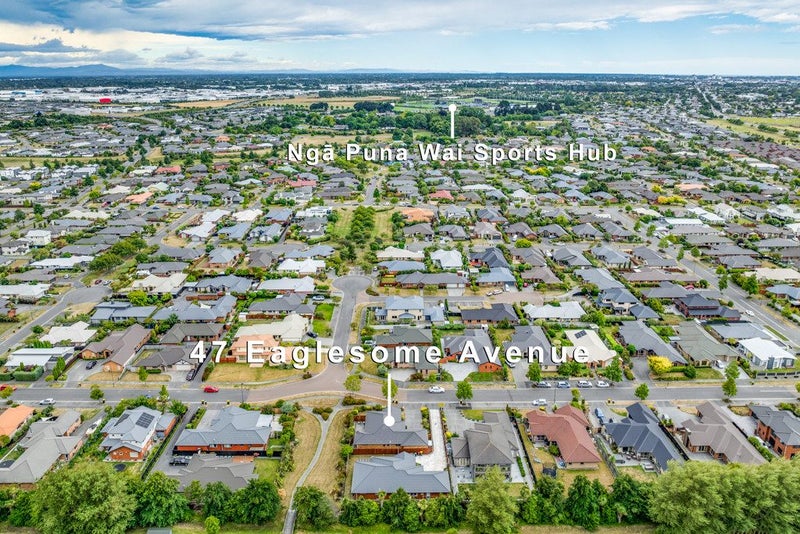Property Valuation for 47 Eaglesome Avenue, Aidanfield, Christchurch ...