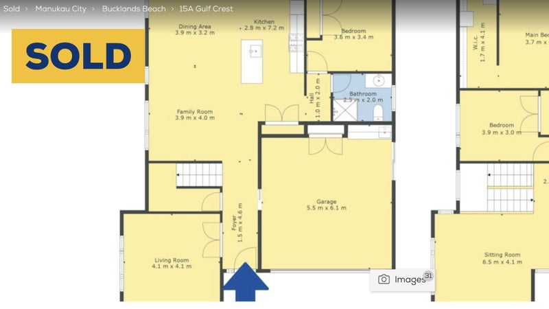 Property Valuation for 15A Gulf Crest, Bucklands Beach, Auckland ...