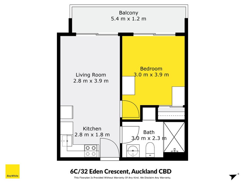 Property Valuation for 6C/32 Eden Crescent, Auckland Central, Auckland ...